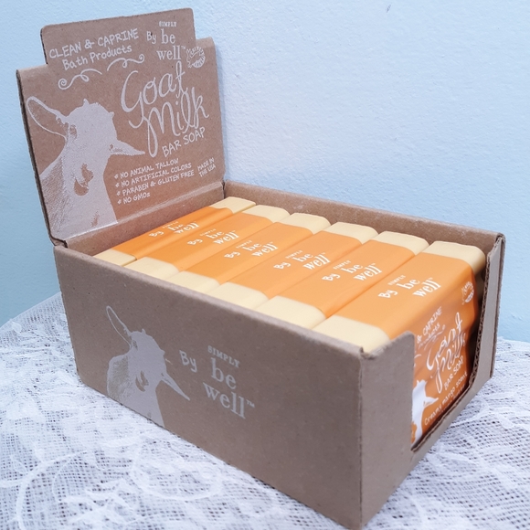 San Francisco Soap Company | Bath & Body | 6 Goat Milk Bar Soap Clean Caprine Simply Be Well ...